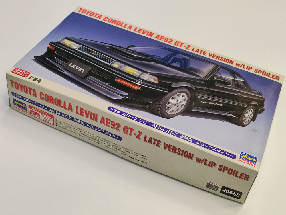 Toyota Corolla Levin AE92 GT-Z Late Version with Lip Spoiler Сборная ...