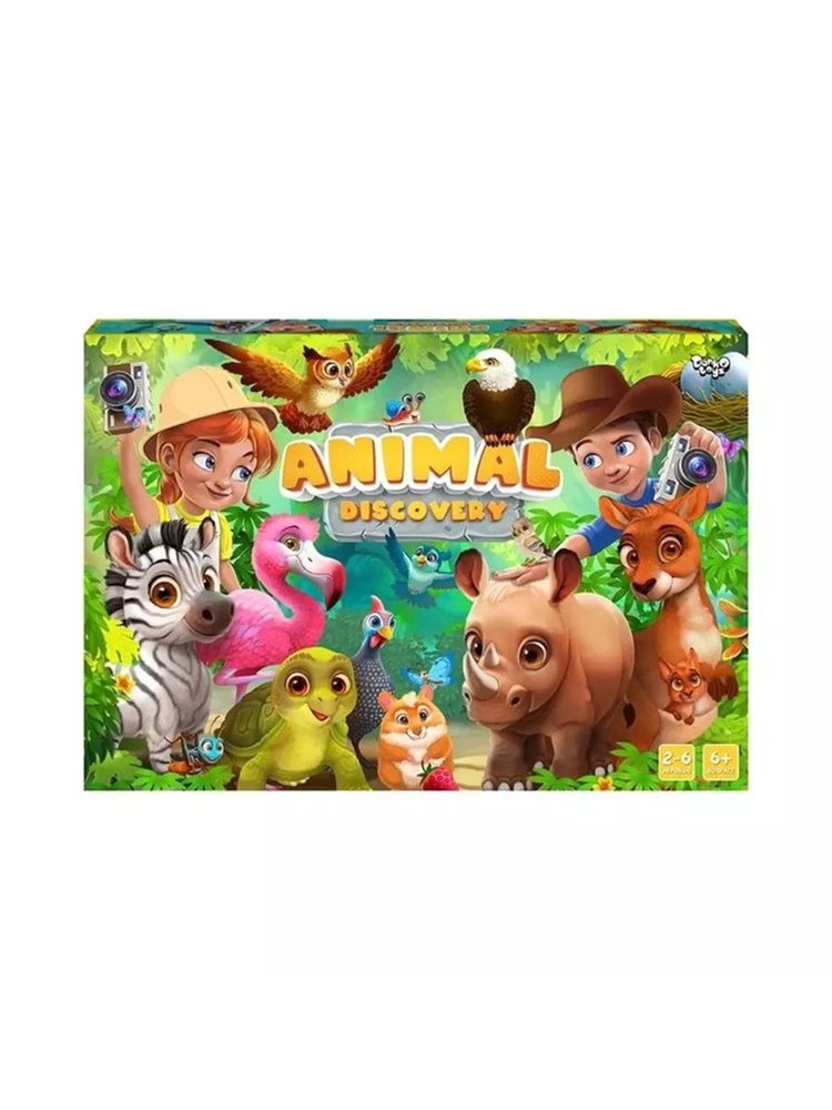 Настольная игра. Animal Discovery. - купить с доставкой по выгодным ...