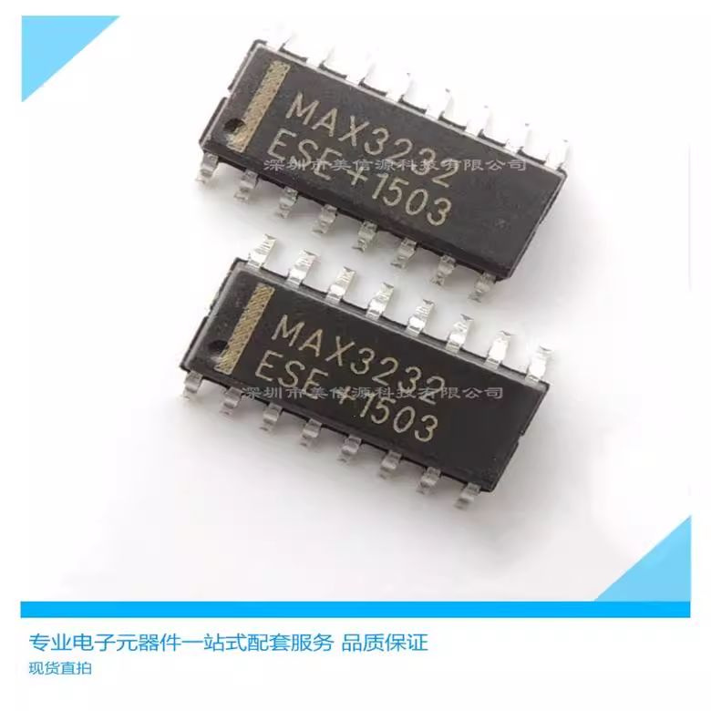 MAX3232ESE+T Это низкоэнергоемкий истинный приемопередатчик RS232 с 16 ...