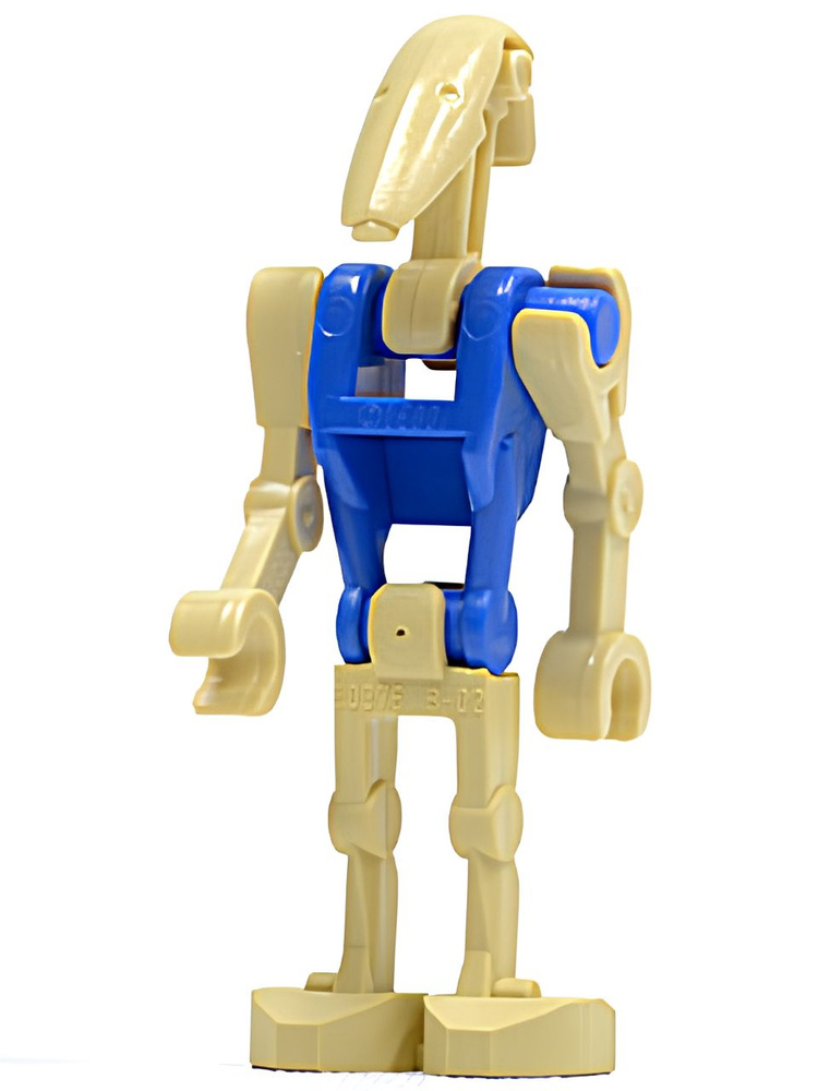 Минифигурка Lego Star Wars Battle Droid Pilot - Blue Torso, Angled Arms ...