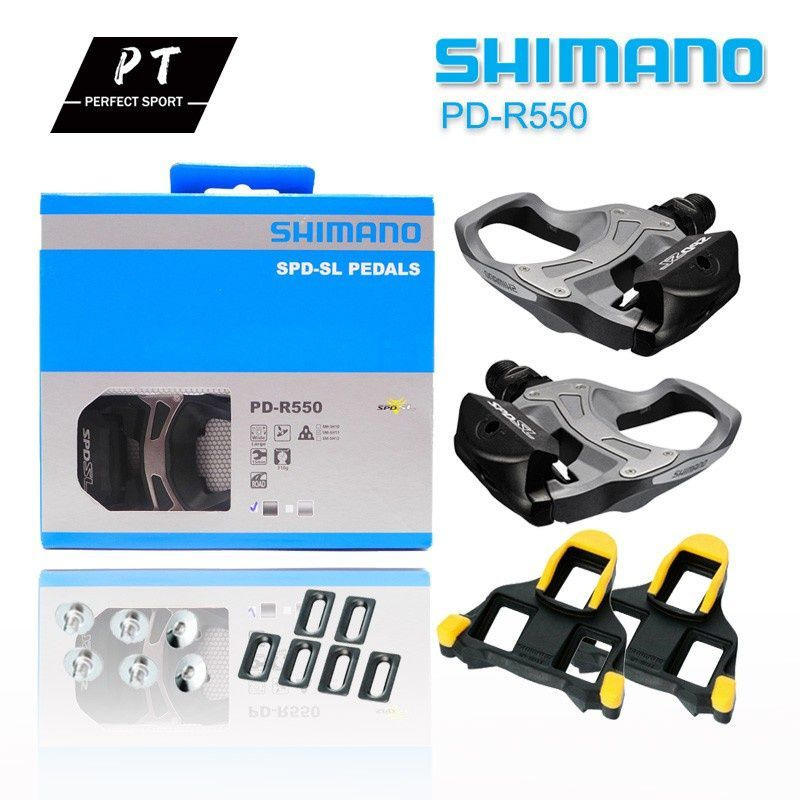 Велосипедные педали Shimano SPD-SL PD-R550 - купить с доставкой по ...