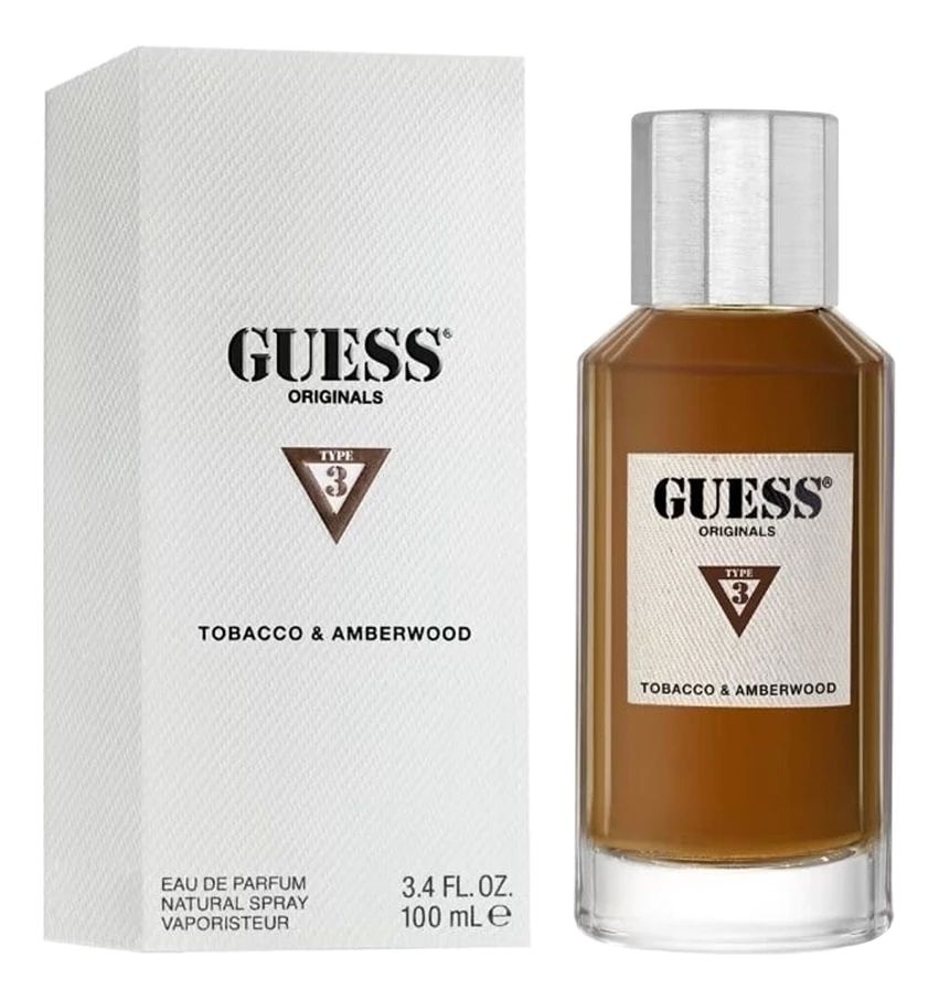 GUESS Tobacco & Amberwood Вода парфюмерная 100 мл (1632298001)
