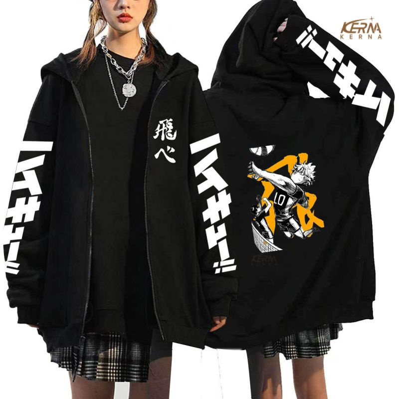 Худи Женский, Мужской KERNA Карманы, Капюшон черный Молния Хлопок, размер 48 Длинный Китай ...