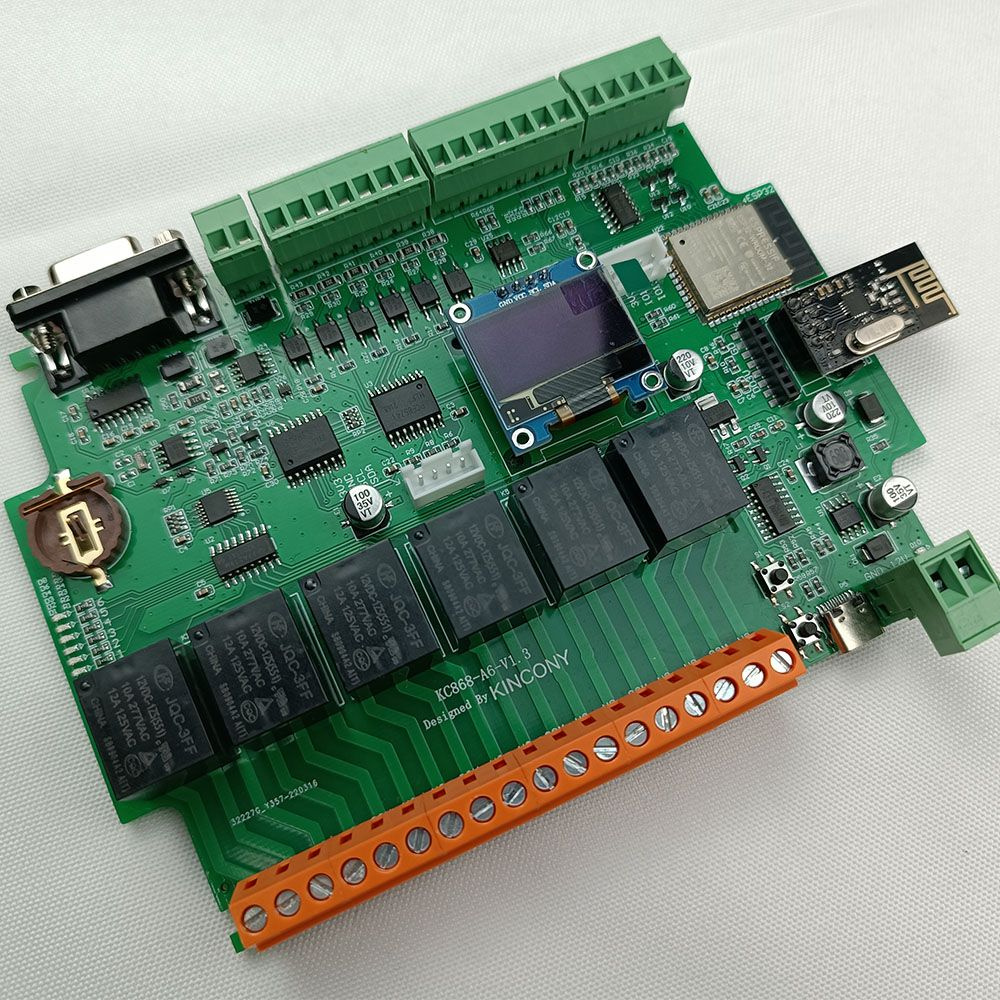 KinCony KC868-A6 + лицензия Tuya ESPHome ESP32 Релейная плата MQTT Modbus Arduino IDE Tasmota ...