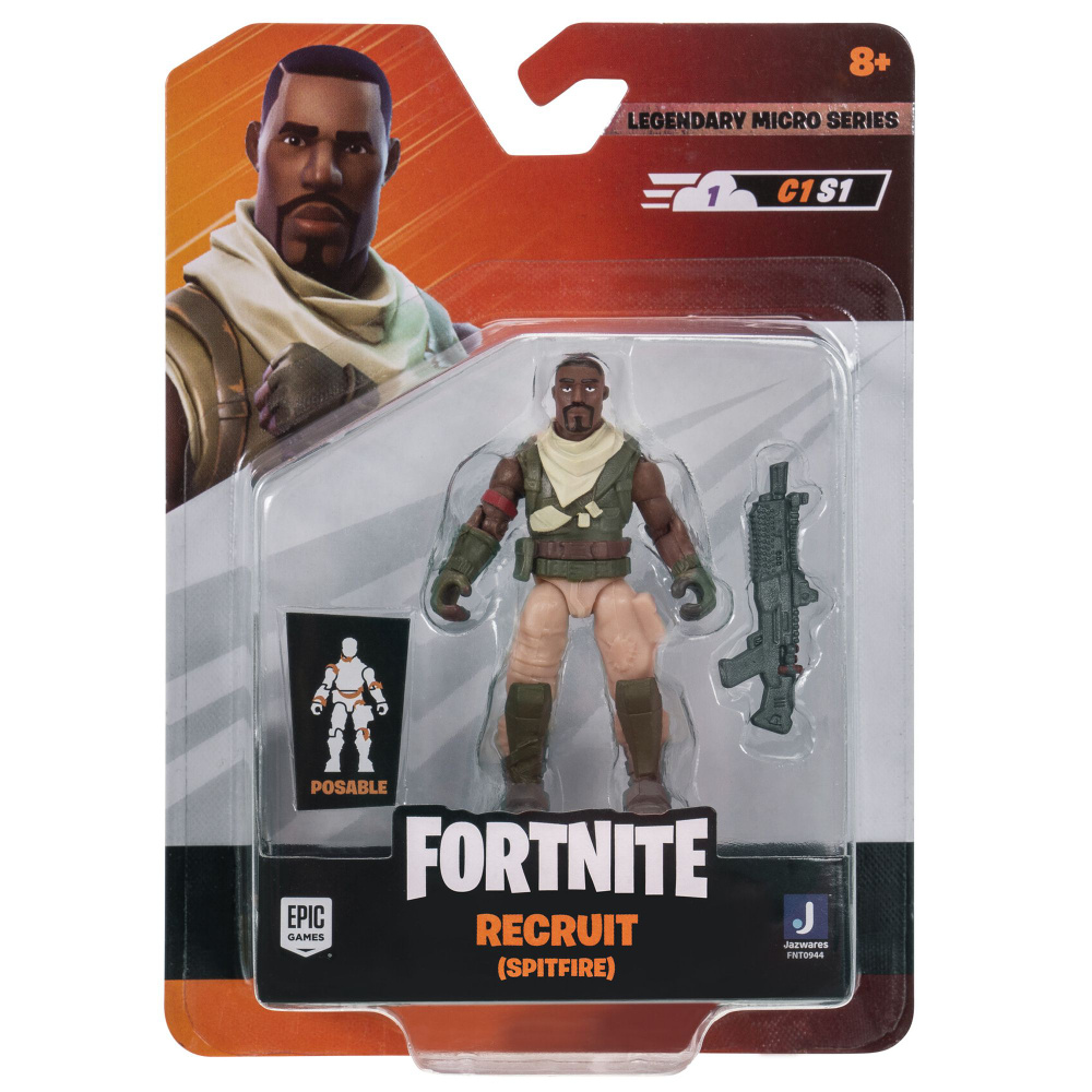 Fortnite - Микрофигурка LMS Recruit - Spitfire с аксессуарами купить на ...