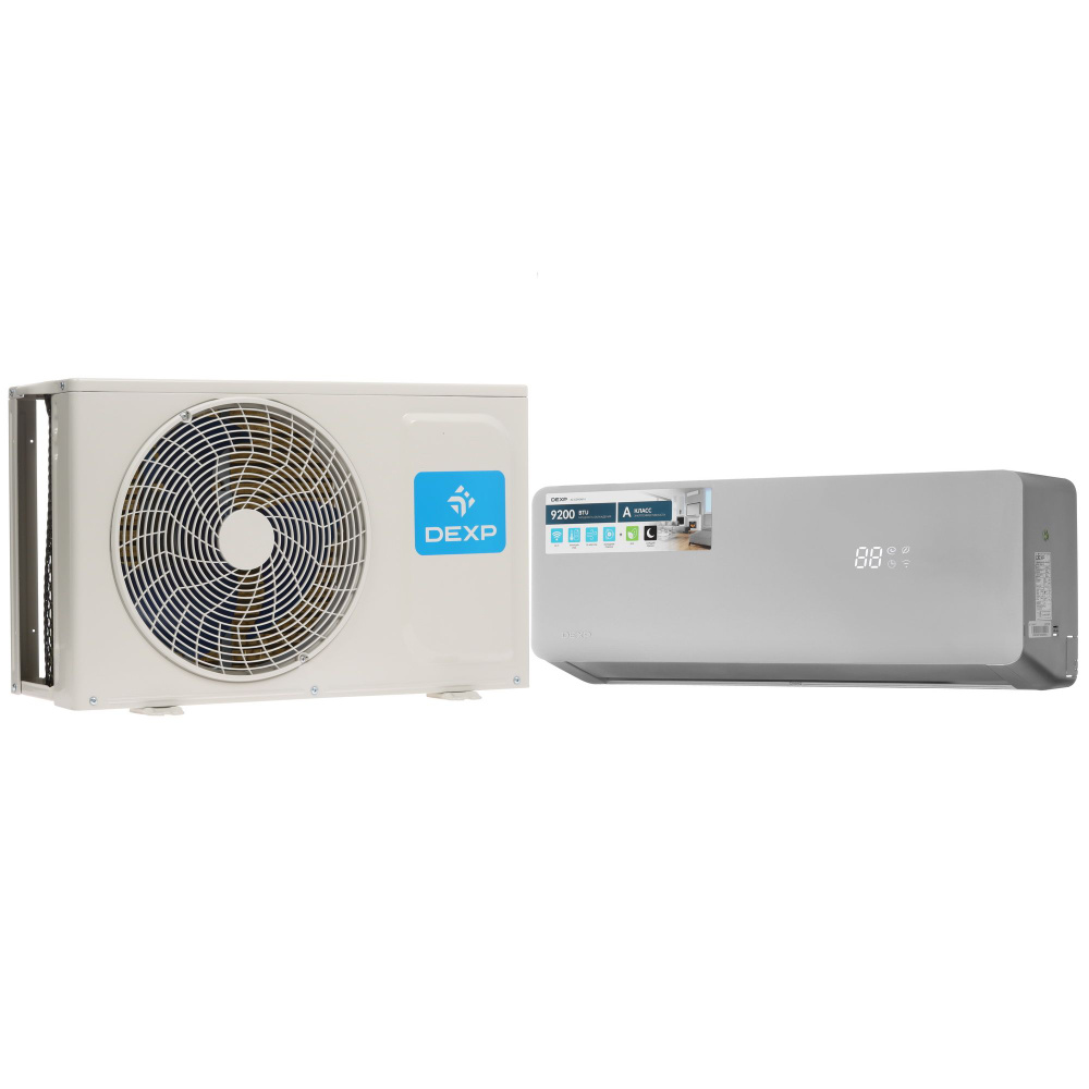 Кондиционер настенный сплит-система DEXP AC-CD9ONF-S серый - купить по доступным ценам в ...