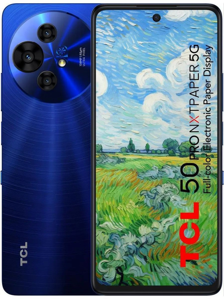 Смартфон TCL 50 PRO NXTPAPER 5G T803D (8GB+8GB/512GB) Gray 512 ГБ 8 ГБ ...