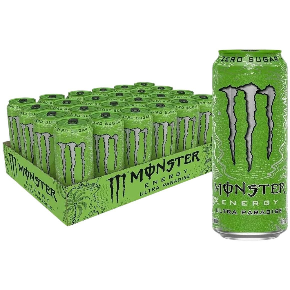 Monster Ultra, Напиток энергетический Ultra Киви и Лайм (Без сахара ...