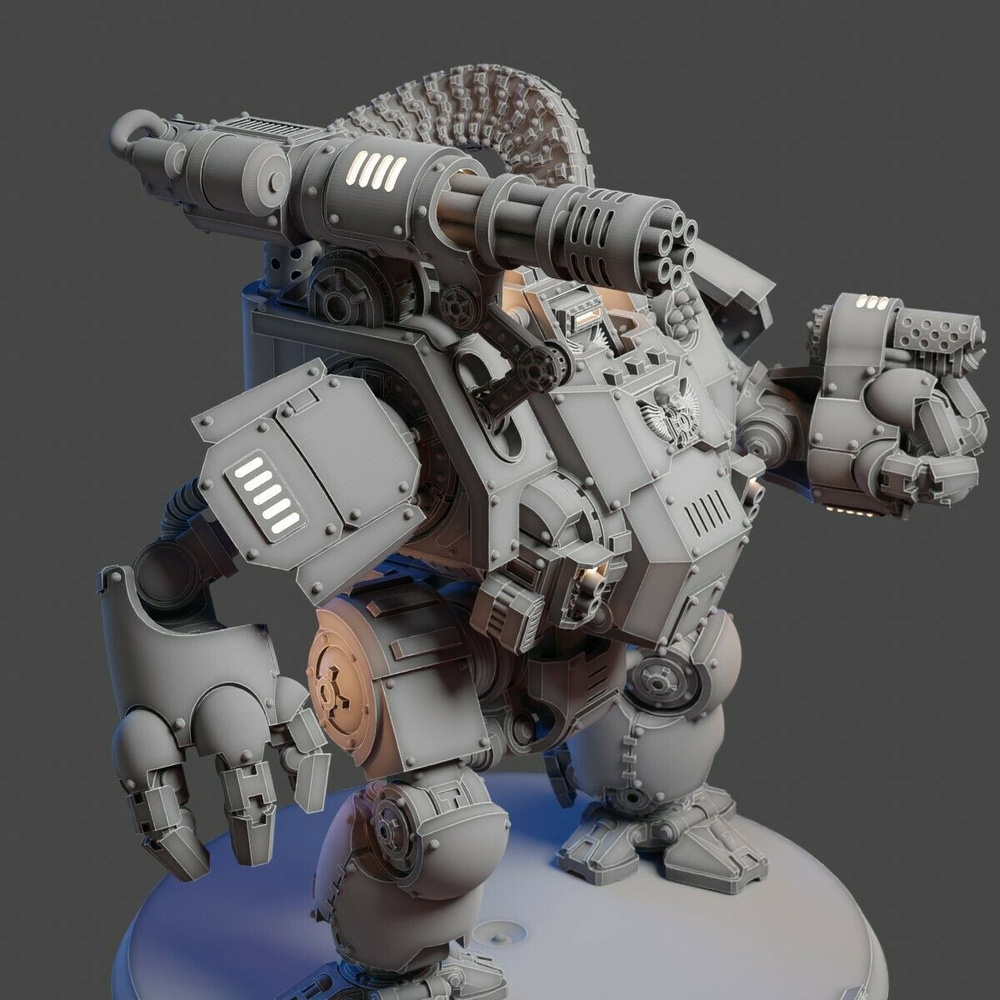 Warhammer 40000 Space Marines Primaris Redemptor Dreadnought-Ballistic ...