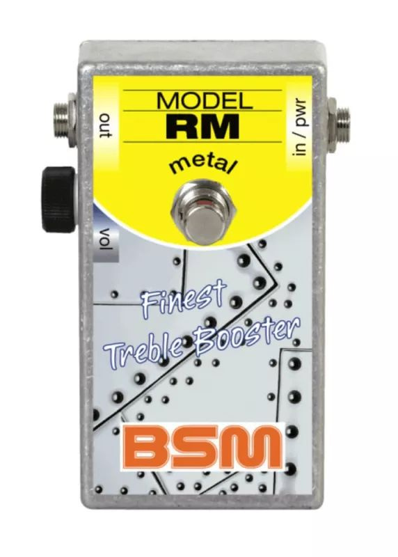 Гитарный бустер BSM Treble Booster RM-Metal, на схеме Range Master ...
