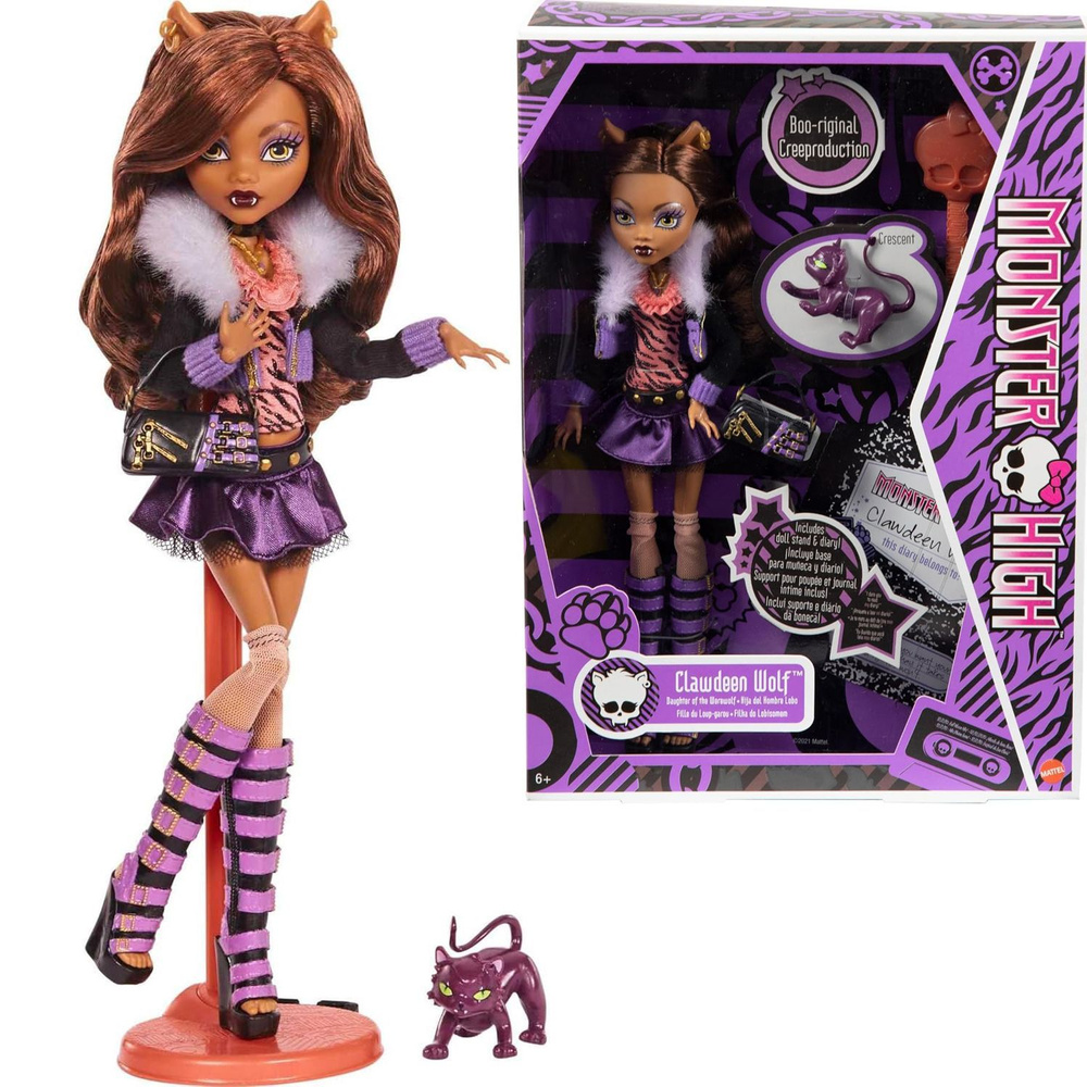 Кукла Monster High Когтистый волк, G1 Booriginal Creeproduction ...
