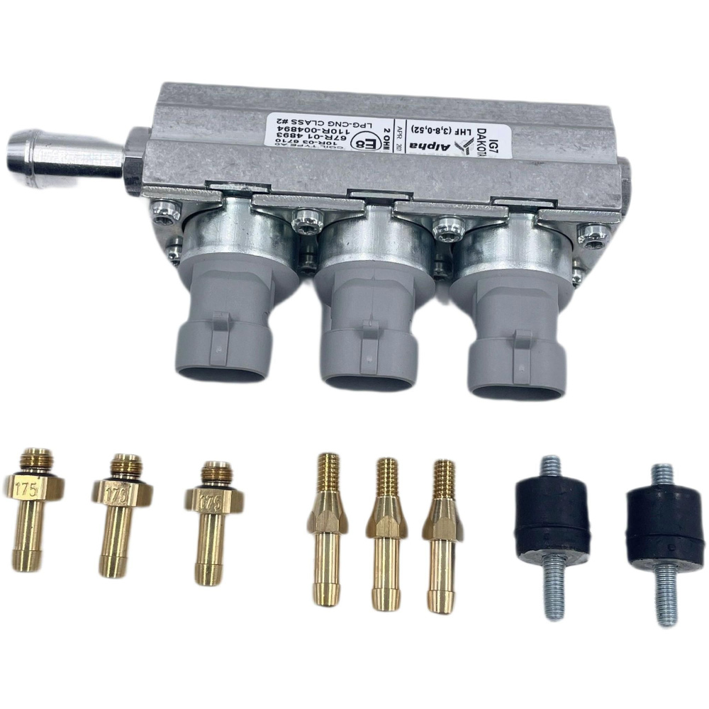 Форсунки ГБО ALPHA Dakota IG7 LP 2 Ом 3 цилиндра (ОРИГИНАЛ) купить на ...