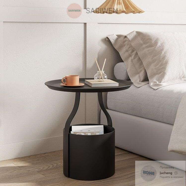 Тумба прикроватная SARIWEN Металл, 28.11x22.1x52.02 см купить c доставкой на OZON по низкой цене ...