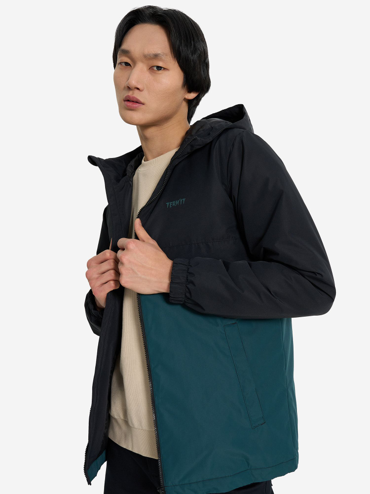 Куртка Мужской Termit зеленый Полиэстер, размер 50 Демисезон Полиэстер Бангладеш купить c ...