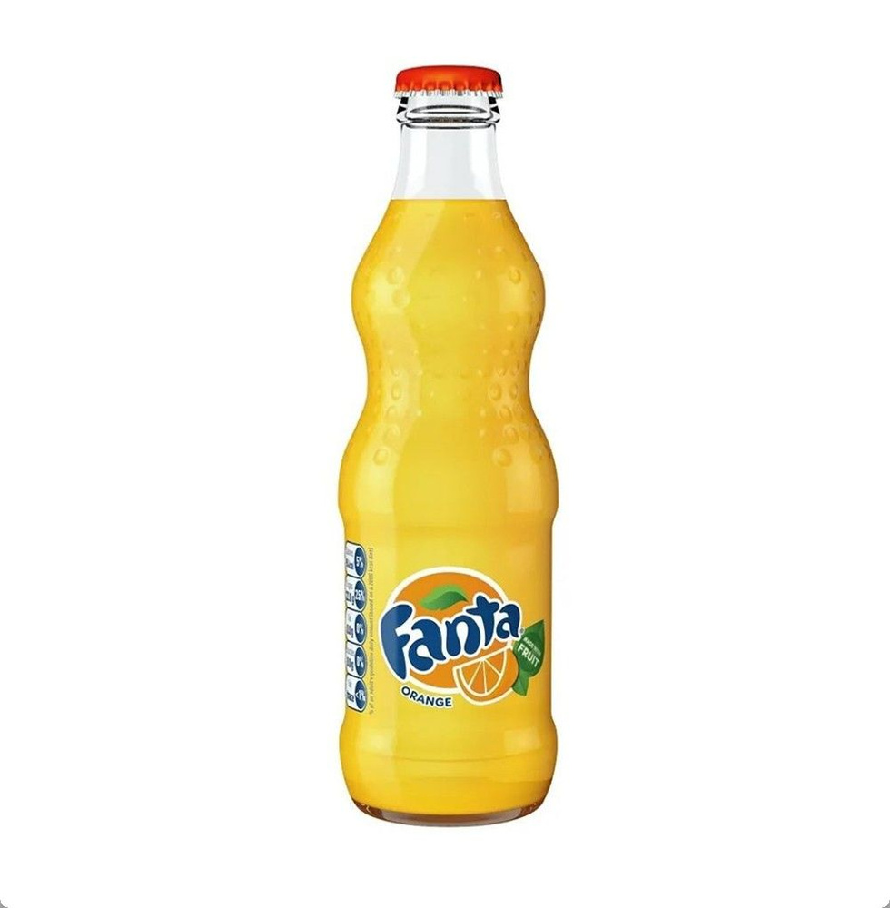 Напиток газированный Fanta Orange, 0.33 л, Великобритания - 3 шт ...