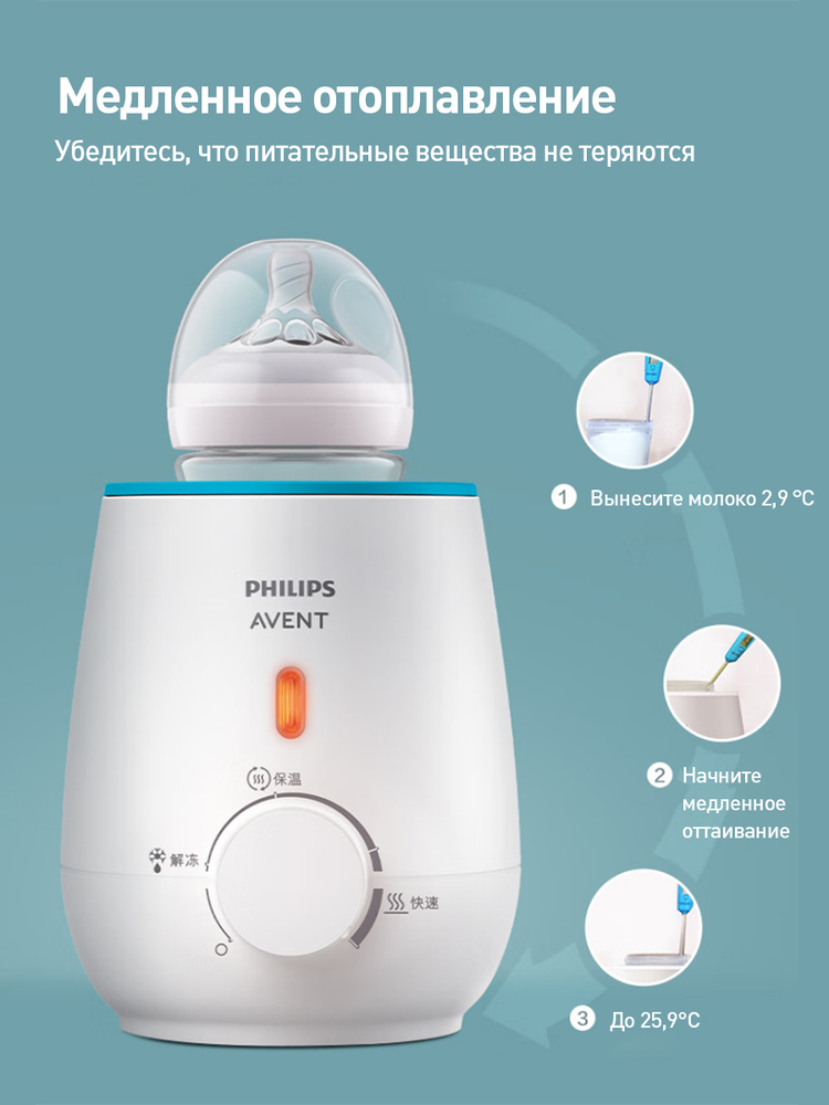 Подогреватель молока Philips AVENT SCF355/01 купить на OZON по низкой ...