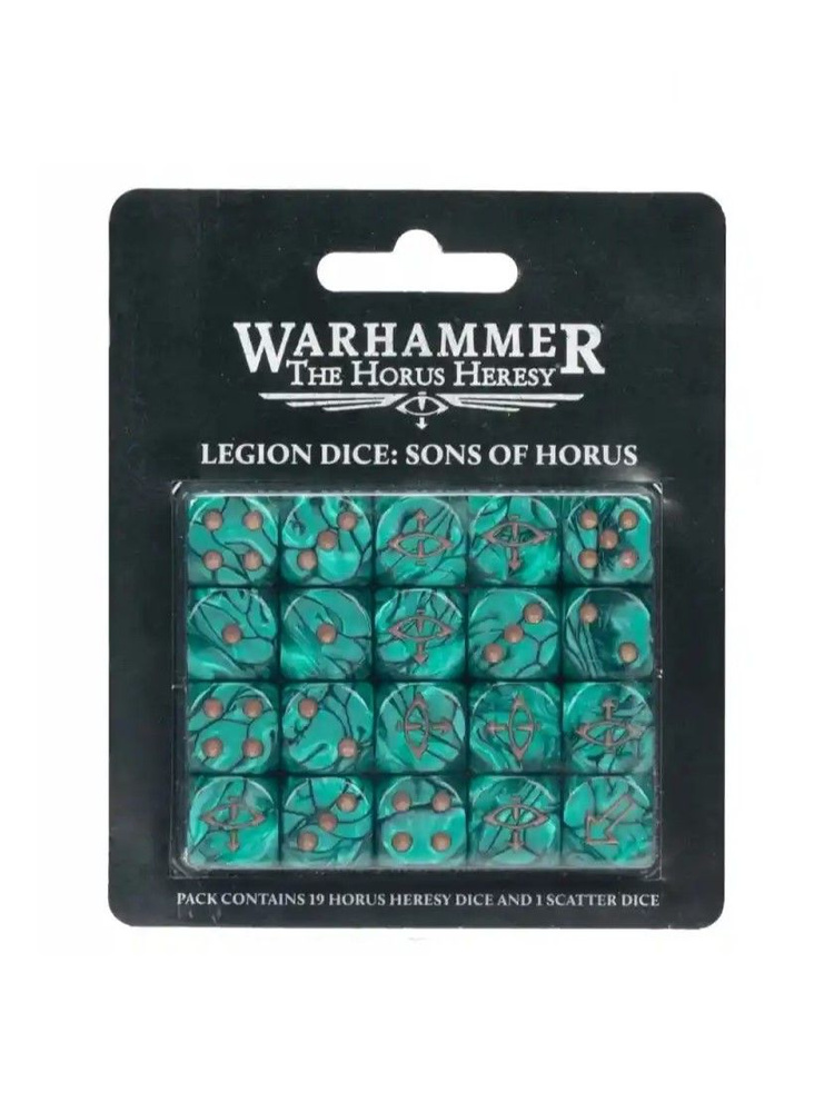 Кубики Warhammer The Horus Heresy: Legion Dice - Sons of Horus купить ...