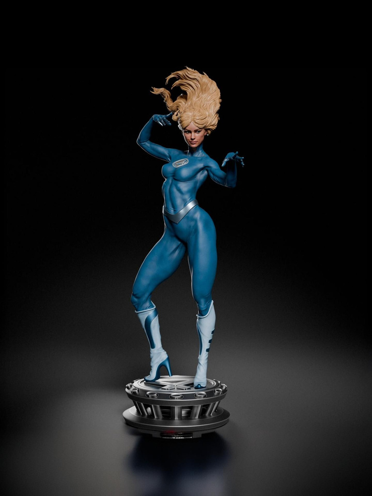 Sue shtom (Девушка невидимка) фигурка под покраску 16,5см купить на ...