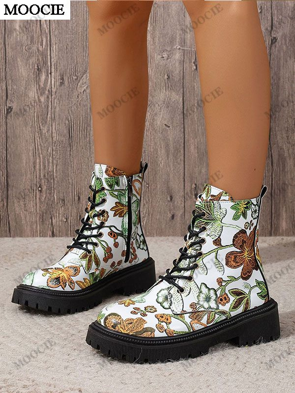 Ботинки Женский MOOCIE коричневый, размер 43 Демисезон купить c доставкой на OZON по низкой цене ...