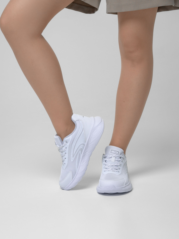 Кроссовки Женский Kari Текстиль, Искусственная кожа, размер 38 G Демисезон Шнурки купить c ...