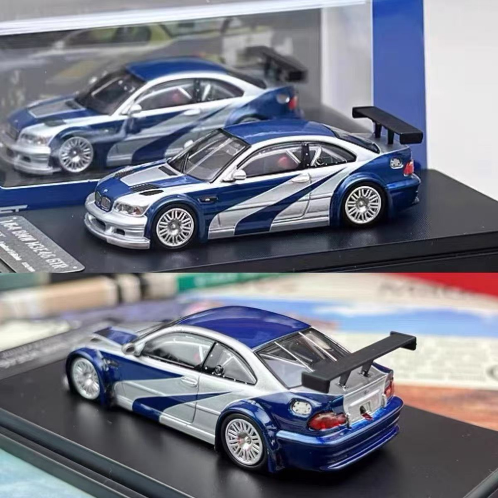 Машинка DCM 1:43 BMW M3 E46 GTR alloy trolley model ornaments toys купить на OZON по низкой цене ...
