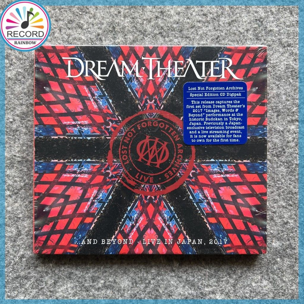 CD Dream Theater Lost Not Forgotten Archives ...And Beyond Live in Japan (2017) CD Fast Shipping ...
