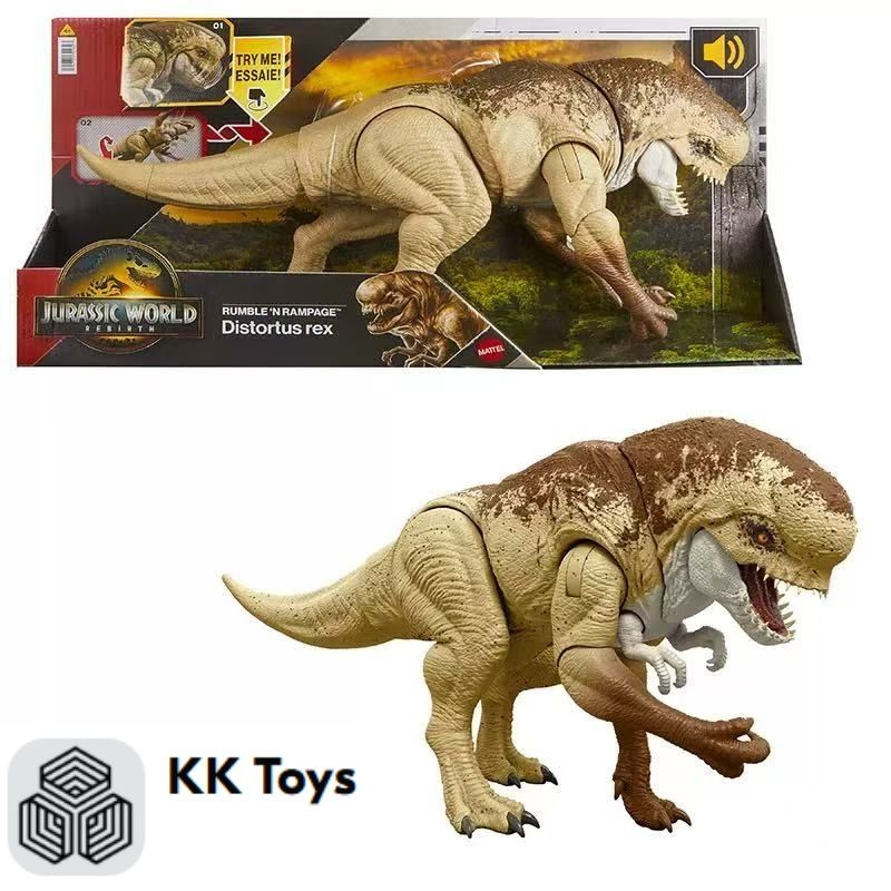 Фигурки Mattel Jurassic World Distortus Rex - персонажи из фильма "Мир ...