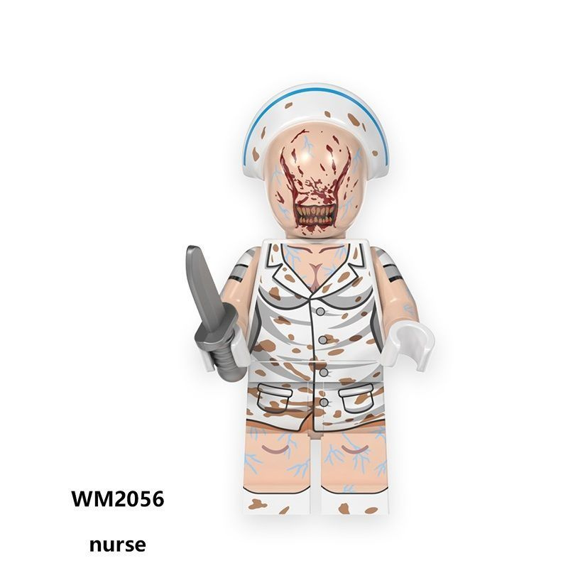 Набор минифигурок Ужасы, Пеннивайз, Майкл Майерс, Сайлент Хилл ...