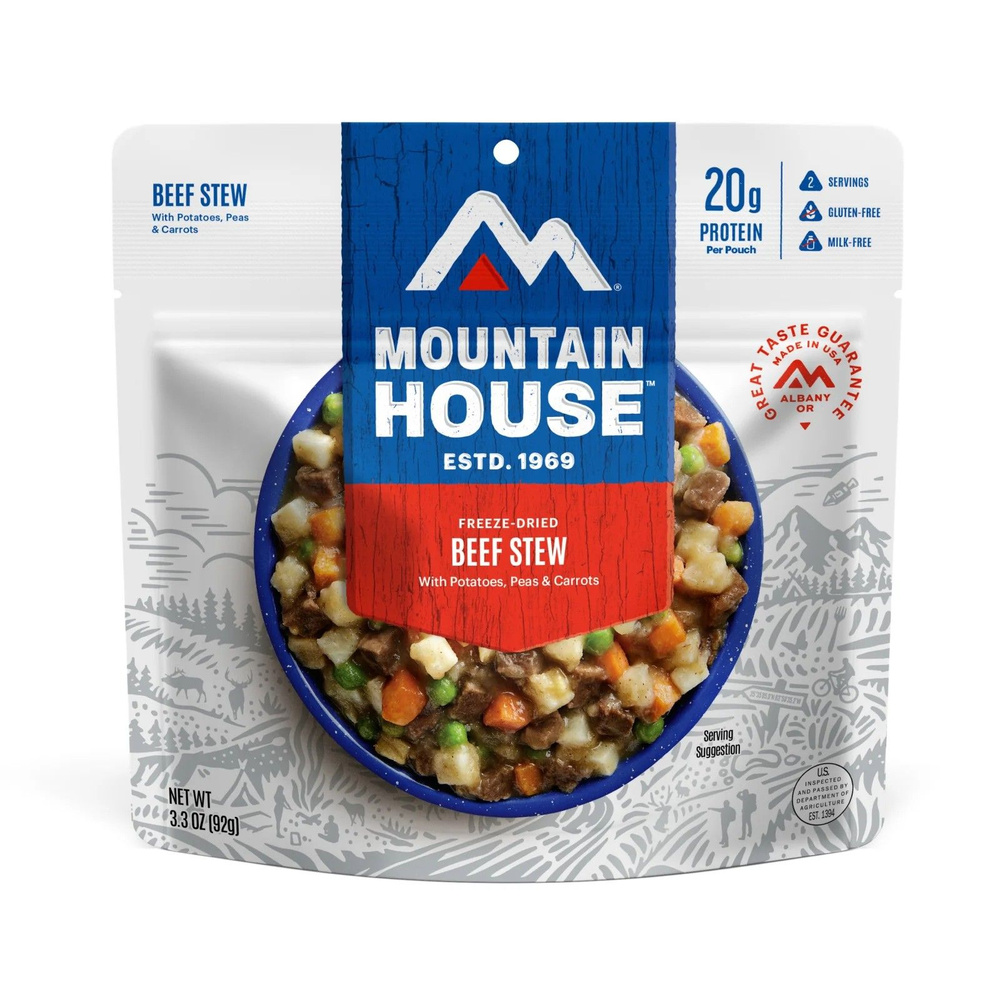 Жаркое/тушеная говядина с овощами Mountain House Маунтин Хаус оригинал ...