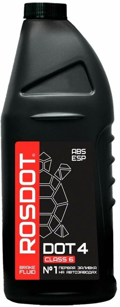 RosDot Жидкость тормозная, 0.9 л купить на OZON по низкой цене (2410101062)