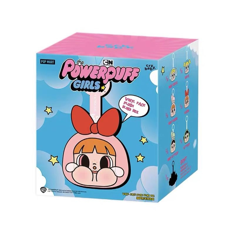 POP MART - Коллекция CRYBABY Powerpuff Girls Series Vinyl Face Plush ...