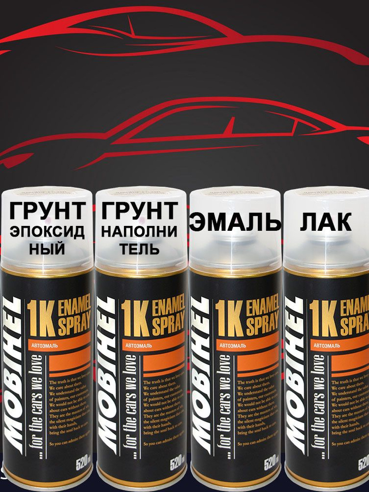 LY3D Tornado Red для Volkswagen, Эпокс Акрил Краска Лак, аэрозоль в ...