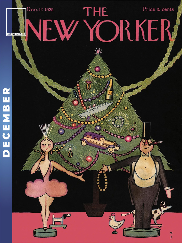 Постер Постермания Арт Нью Йоркер Зима Декабрь 12 1925, 40 30 купить c доставкой на OZON по ...