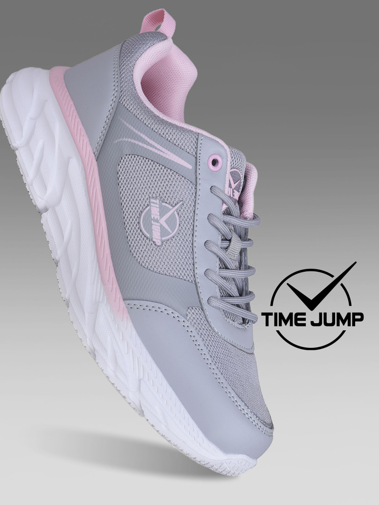 Кроссовки Женский TimeJump Искусственная кожа, Резина Бег, Туризм, размер 38 G Демисезон Шнурки ...