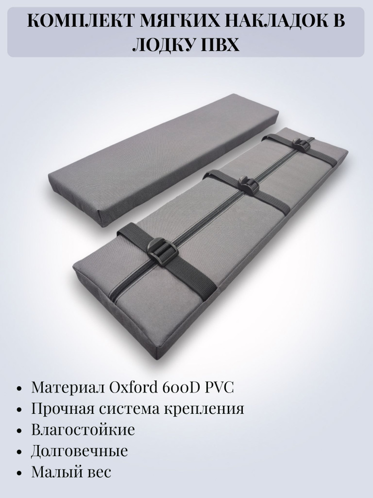 Комплект мягких накладок в лодку 1000/300/40 (2 шт) купить на OZON по ...