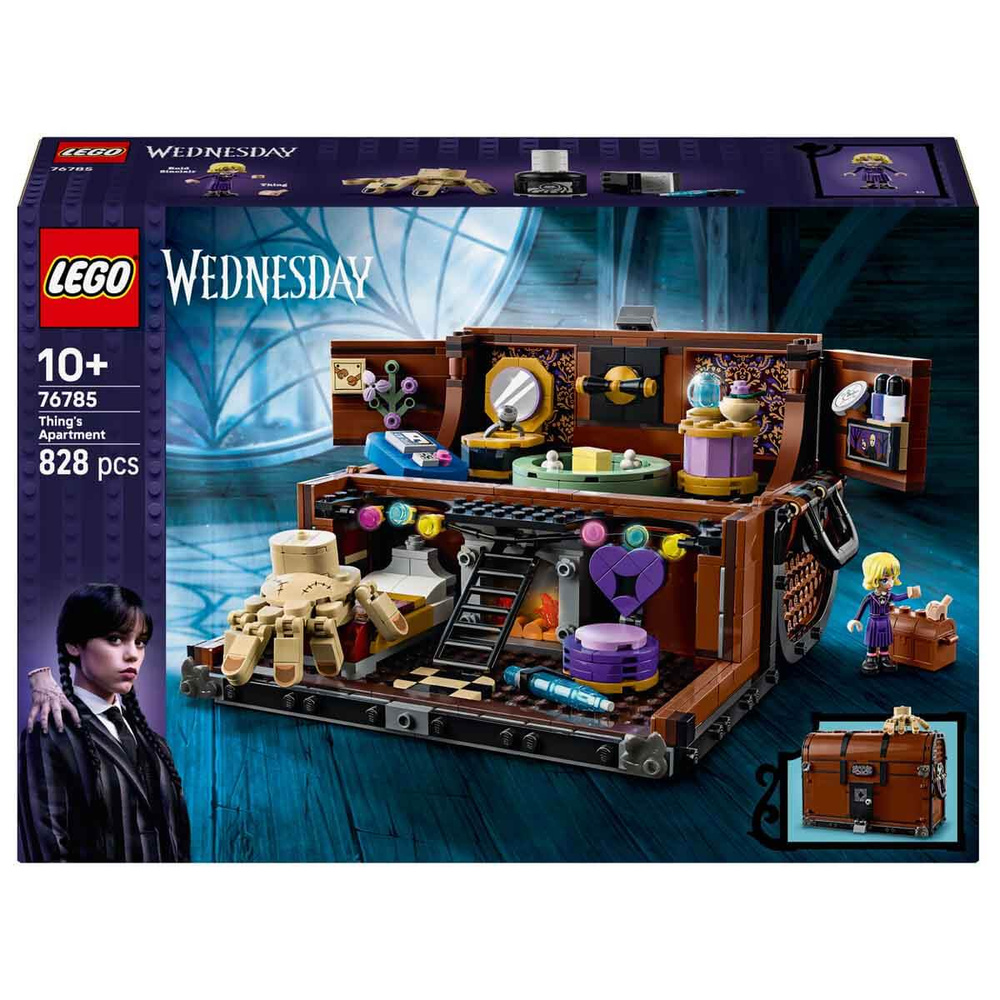 LEGO Wednesday Thing's Apartment 76785 коллекционный набор для ...