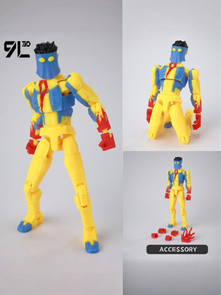 Фигурка Неуязвимый (Invincible-Mark Grayson) 9L3D,3D-печатный подвижный ...