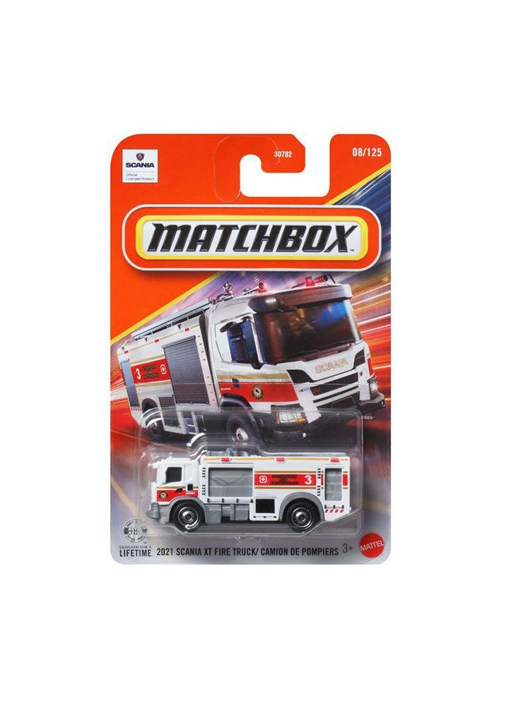 Машинка Matchbox Toys 1:64 Scale Die-Cast Basic Car 30782 2021 Scania ...