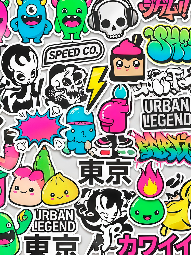 Виниловые стикеры ручной работы купить на OZON по низкой цене (3169050568)