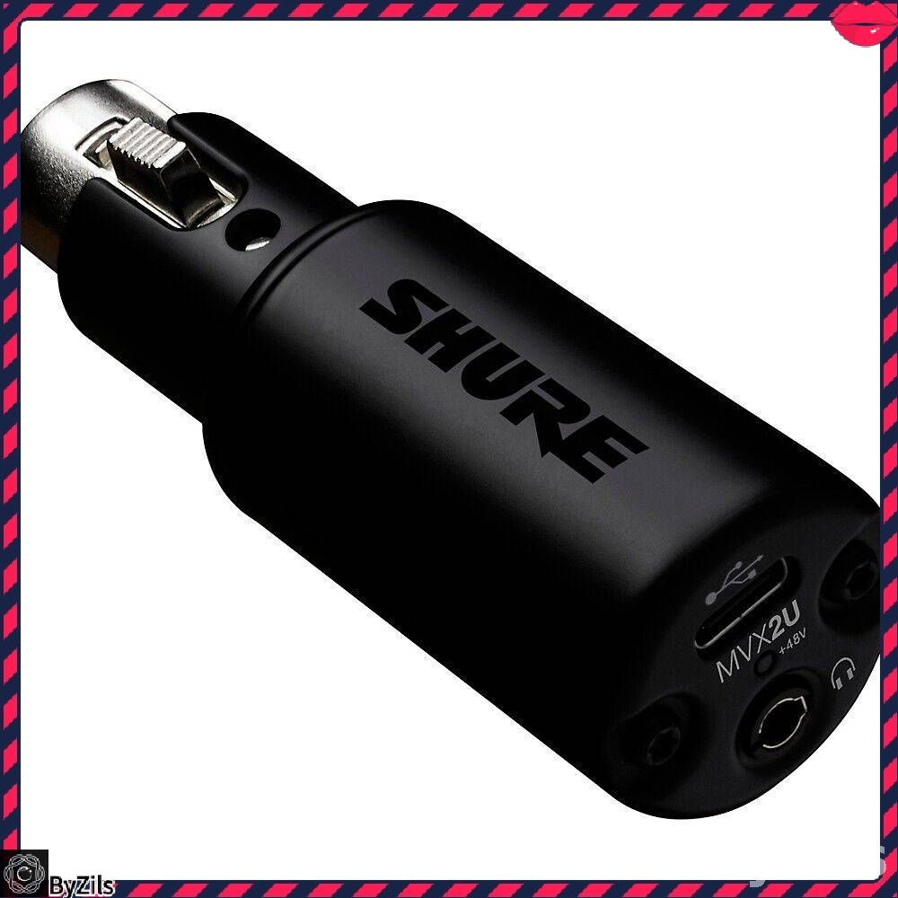 Аудиоинтерфейс Shure MVX2U Digital Audio Interface, черный купить на ...