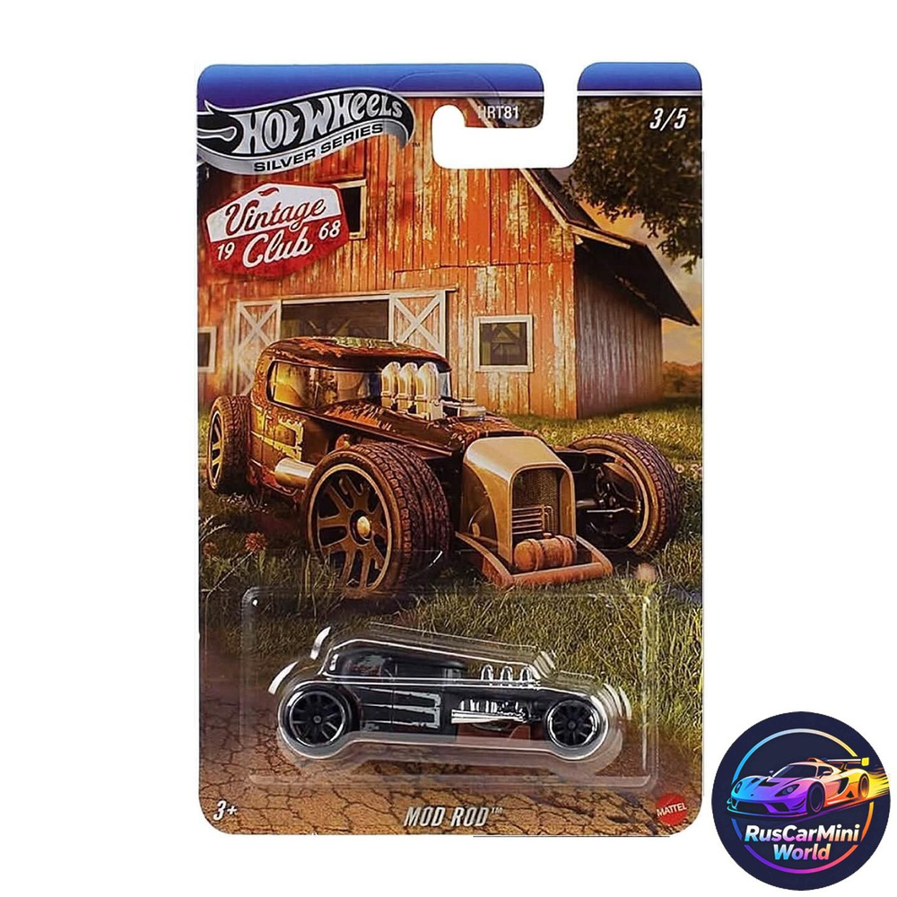 Машинка Mattel Hot Wheels HRT81 Vintage Assort 2026 Mod Rod купить на ...