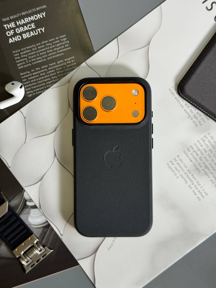 Чехол для iPhone 17 Pro Max / TechWoven Case MagSafe / Фирменная ...