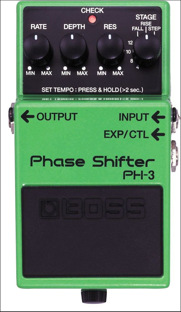 BOSS PH-3 педаль фазер для электрогитары салатовый цвет купить на OZON ...
