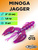 Силиконовая приманка рак Minoga Jagger 2" (8шт) 50мм, цвет 015 / Рачок на судака, щуку, окуня ...