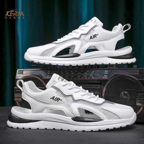 Сандалии Мужской KERNA, размер 42 Искусственная кожа Без каблука Рельефный рисунок подошвы Лето ...