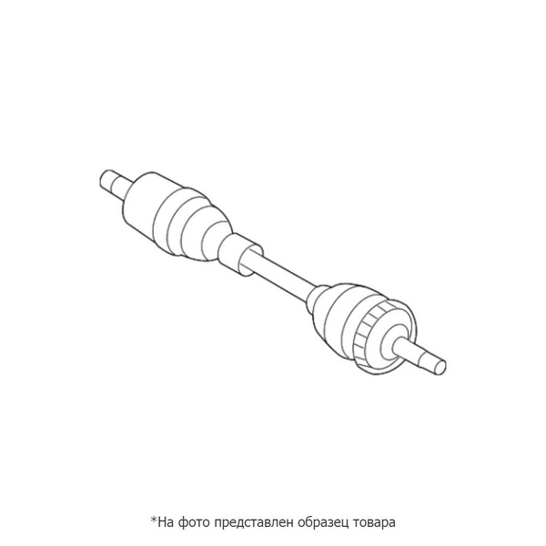 Привод в сборе volvo xc60/xc90 2.0 8at 15- прав. GSP 203207, oem 36003640 купить на OZON по ...