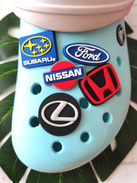 Джибитсы на Crocs машины Ford Nissan Subaru Honda Lexus купить на OZON ...