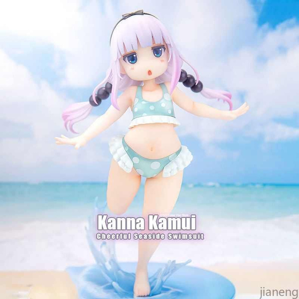 Аниме-фигурка Kanna Kamui "Miss Kobayashi's Dragon Maid" Cheerful Seaside Swimsuit 1/6 купить на ...