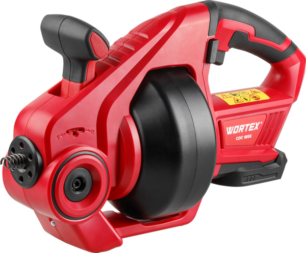 WORTEX Аккумуляторная прочистная машина для канализации CDC 1855 для труб диаметром от 3/4 до 2 ...