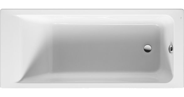 Акриловая ванна Roca Easy 170x70 см купить на OZON по низкой цене ...